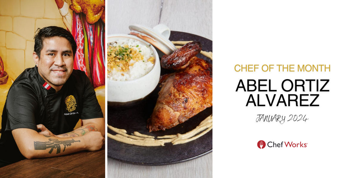 Chef Of The Month - Abel Ortiz Alvarez — Chef Works Hong Kong
