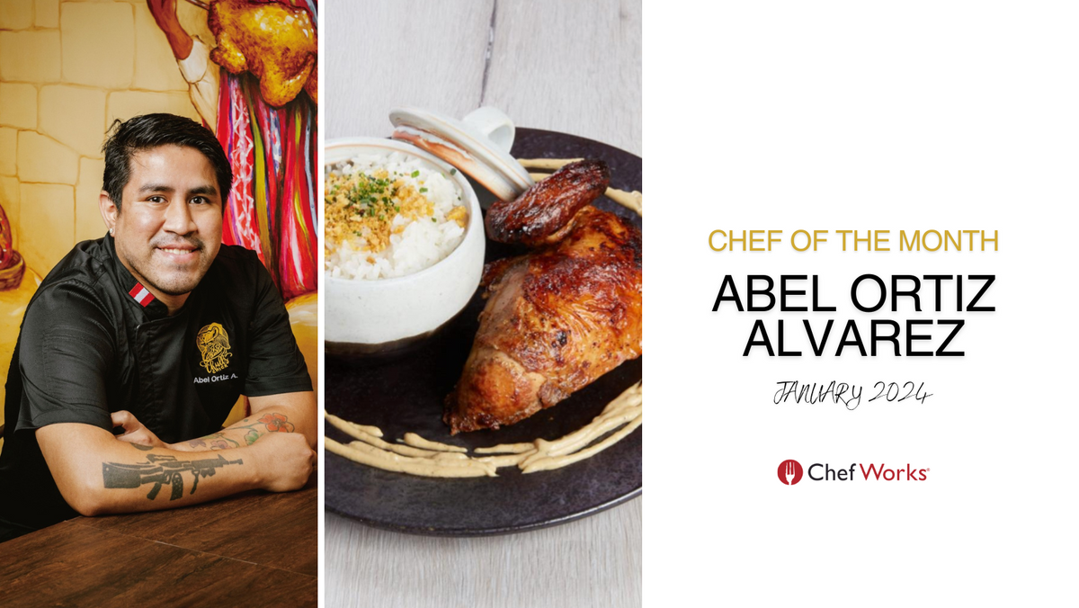 Chef Of The Month - Abel Ortiz Alvarez — Chef Works Hong Kong