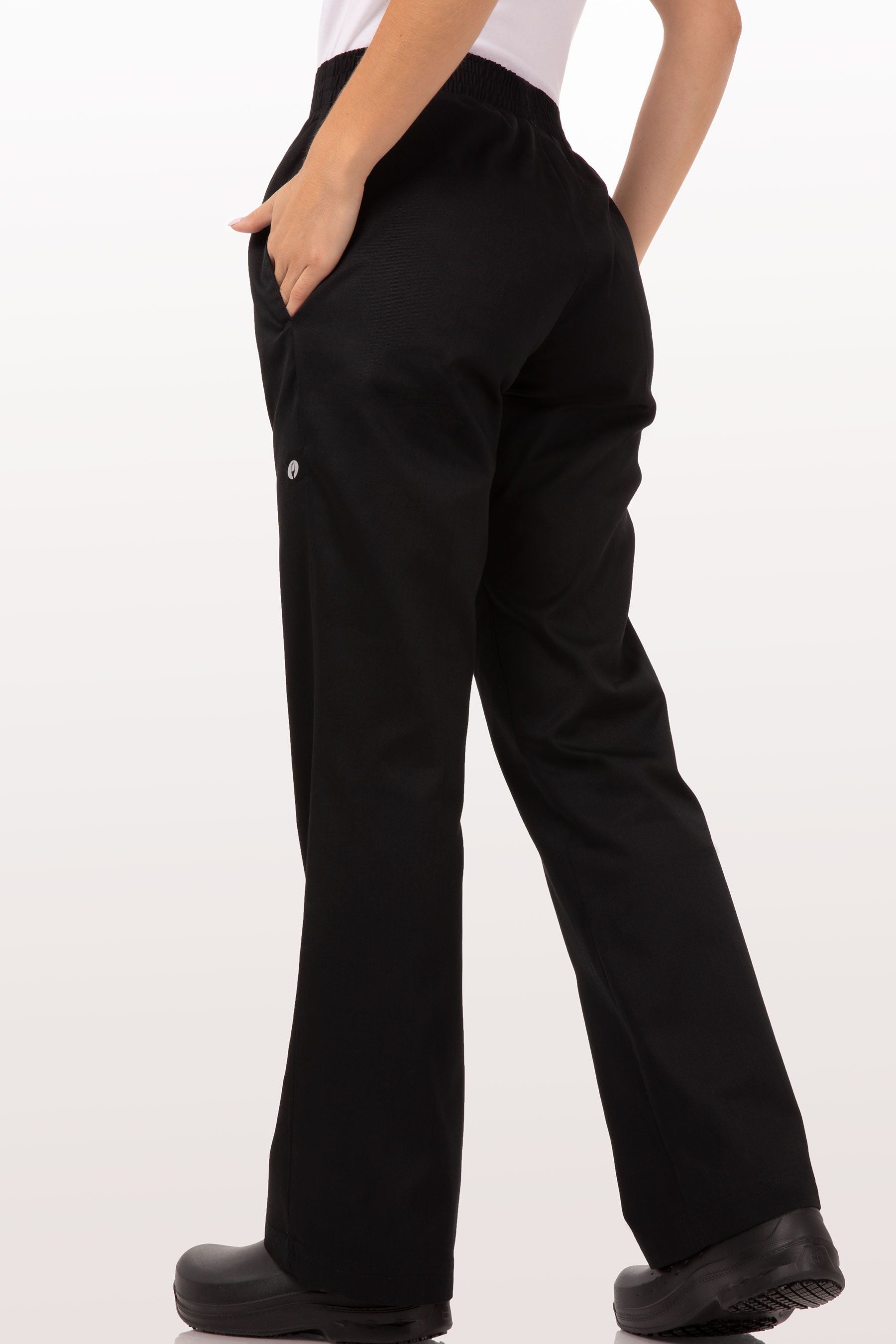 Chef Works Women's Essential Baggy Chef Pant (PW005) Black Chef Works Pants